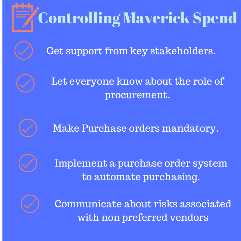 Maverick Spend Definition and How to Control it.