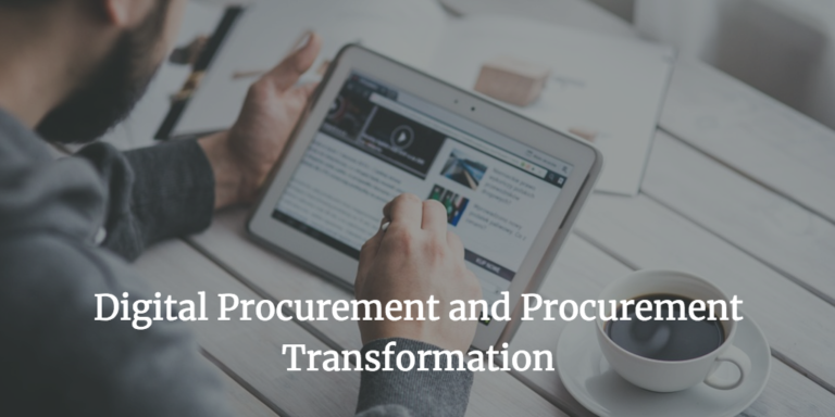 Digital Procurement Transformation, Procurement Transformation