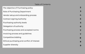 Implement a Centralized Purchasing Policy in Less Than 30 Days ...
