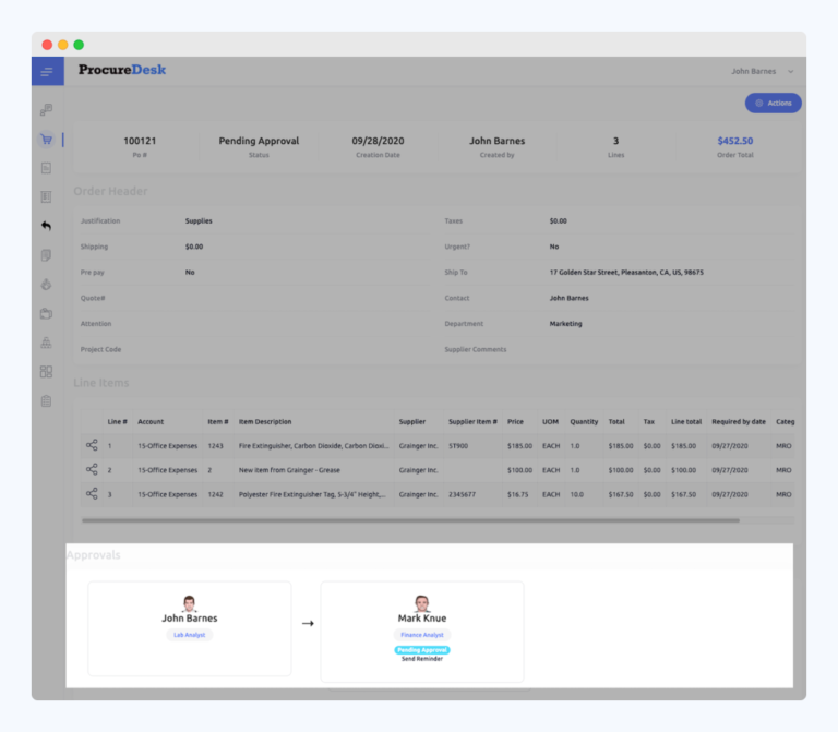 Best Purchase Order Software for QuickBooks - ProcureDesk