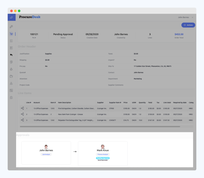 Purchase Order App Add on for Xero - ProcureDesk