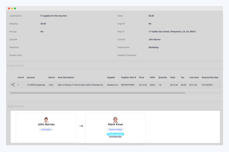 Purchase Order Approval Software - ProcureDesk