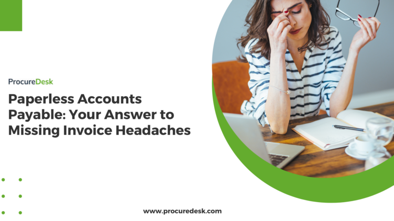 Paperless Accounts Payable - ProcureDesk